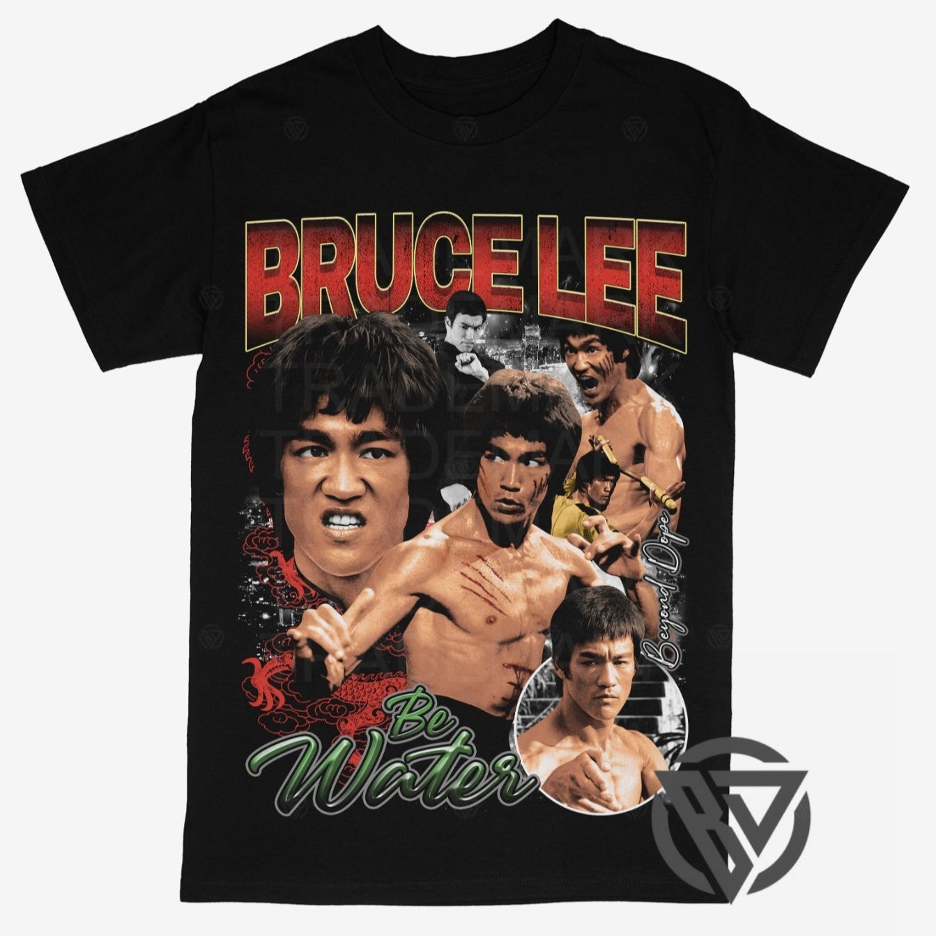 Bruce Lee Graphic T-Shirt | Martial Arts Legend Streetwear Tee – Beyond ...